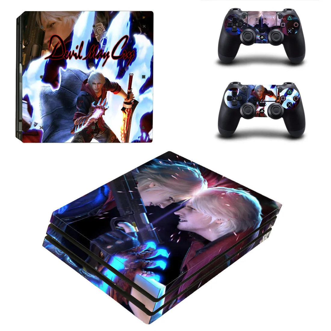 New Game DMC PS4 Pro Skin Sticker Decal Cover Protector For Console and ...