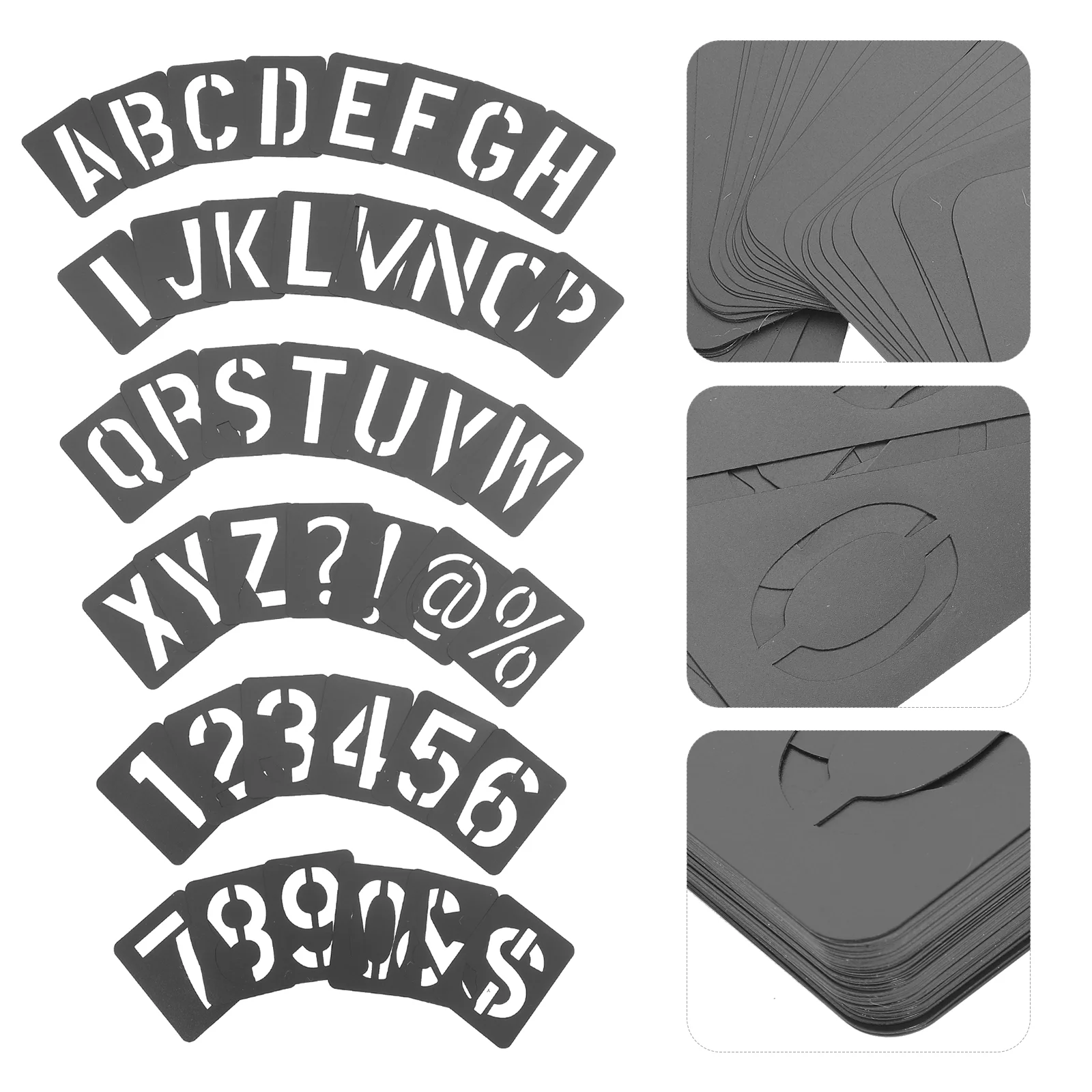 Inkjet-Template-Large-Stencil-Letters-Number-Stencils-for-Painting-Pp ...