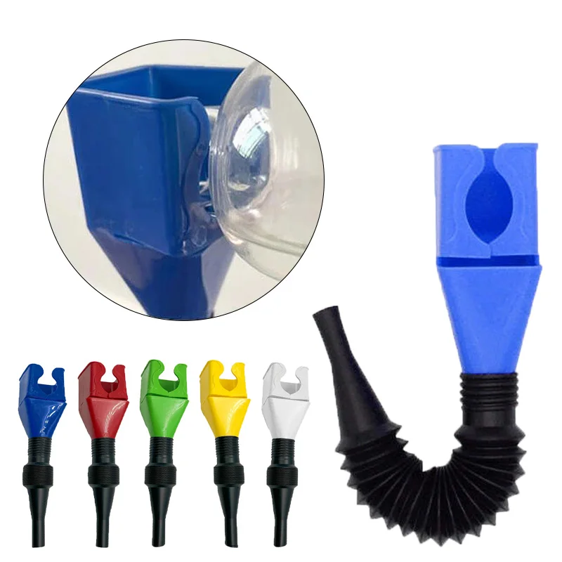 Embudo-Flexible-de-repostaje-de-coche-con-filtro-embudo-de-llenado-de ...