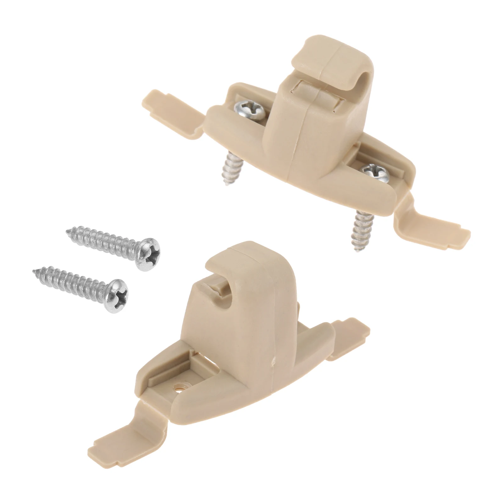 2Pcs Plastic Car Sun Visor Clips Holder Bracket Accessories 51168243575 ...