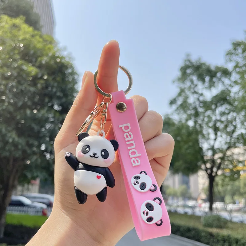 Cute Panda Keychain - classic shop
