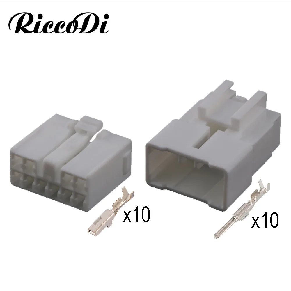 1-20Sets-10-Pin-Automotive-RAV4-Female-Male-Connector-Plug-for-Toyota ...