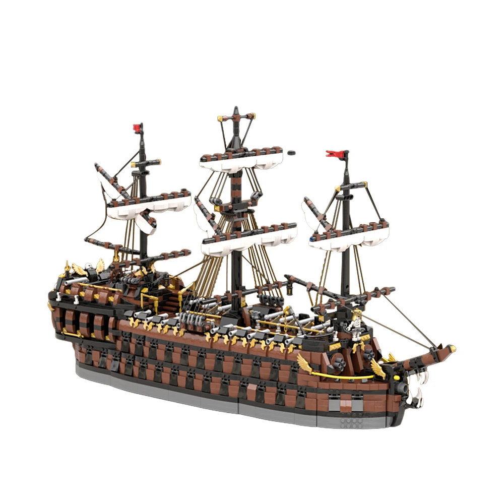 5941Pcs-Pirate-Ship-Bricks-The-Phantom-Dancer-Model-Bricks-DIY-Building ...