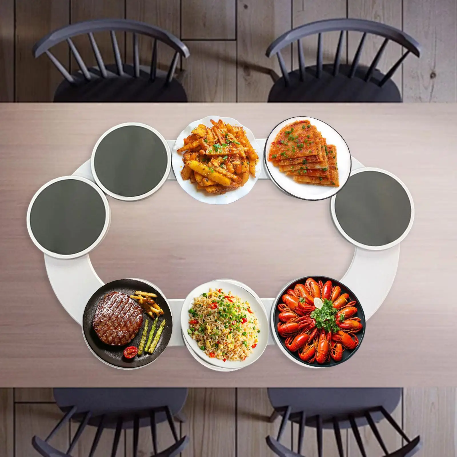 Rotating-Dining-Table-Tray-Non-Skid-Lazy-Susan-Convenient-Rotating-Food ...