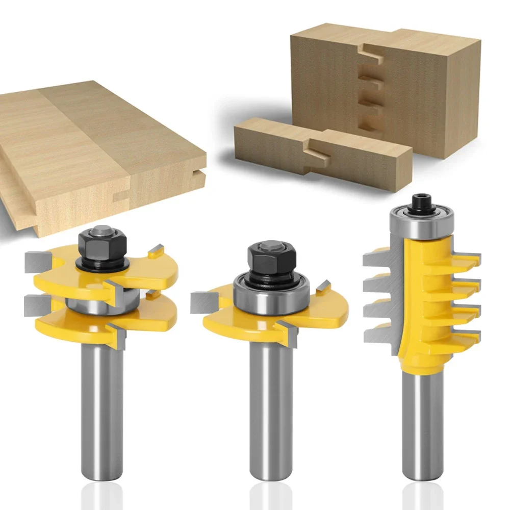 3PC-Set-1-2-12-7MM-12MM-Shank-Milling-Cutter-Wood-Carving-Joint ...