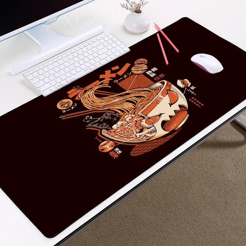 Arte japonesa mousepad 900x400 shinobi gato grandes ramen onda ...