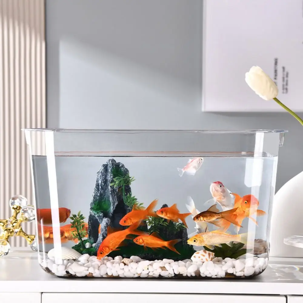 Transparent Explosion-proof Plastic Fish Tank Fall Prevention PET ...