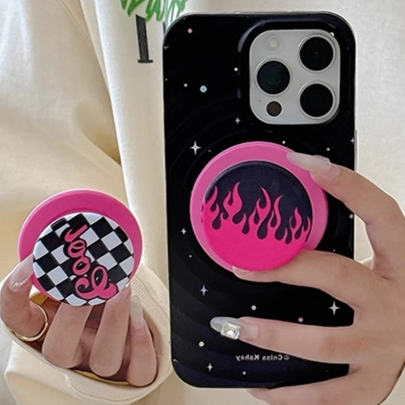 Korean Cute Matte Cartoon Cherry Rabbit Cup For Magsafe Phone GripTok ...