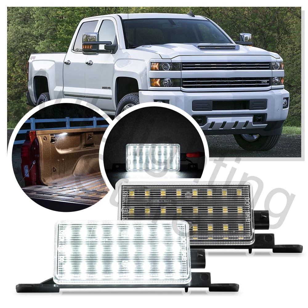 2PCS Trunk LED Bed Cargo Lights Trunk Lighting Lamp For Chevrolet ...