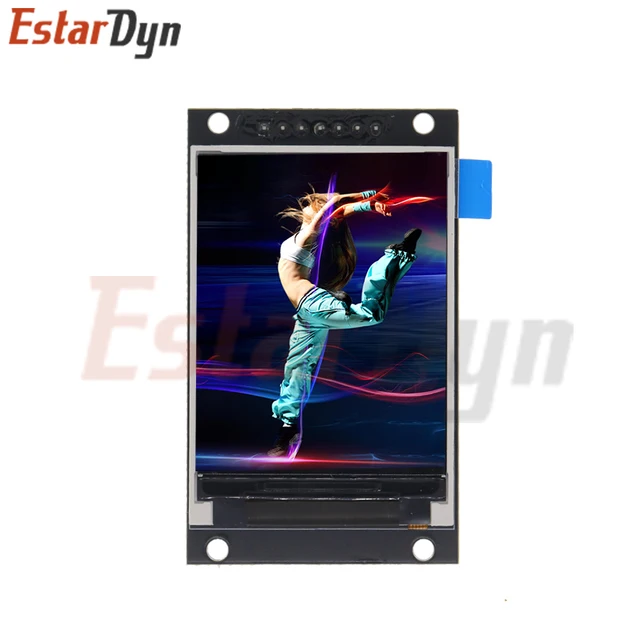Pantalla TFT de 2,0 pulgadas, unidad LCD OLED IC ST7789V 240RGBx320, matriz de puntos, interfaz ...