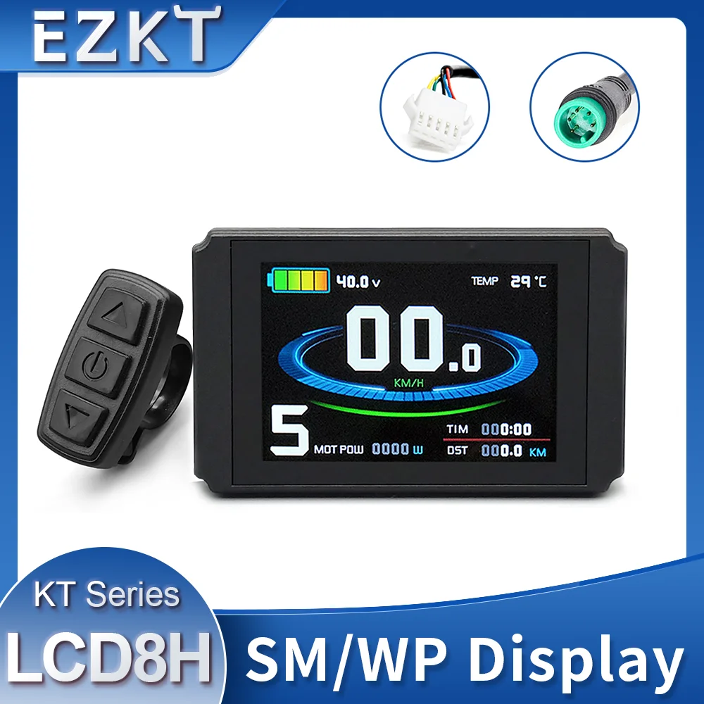Electric-Bicycle-24V-36V-48V-KT-LCD8H-Colorful-Display-E-Bike-TFT-LCD ...