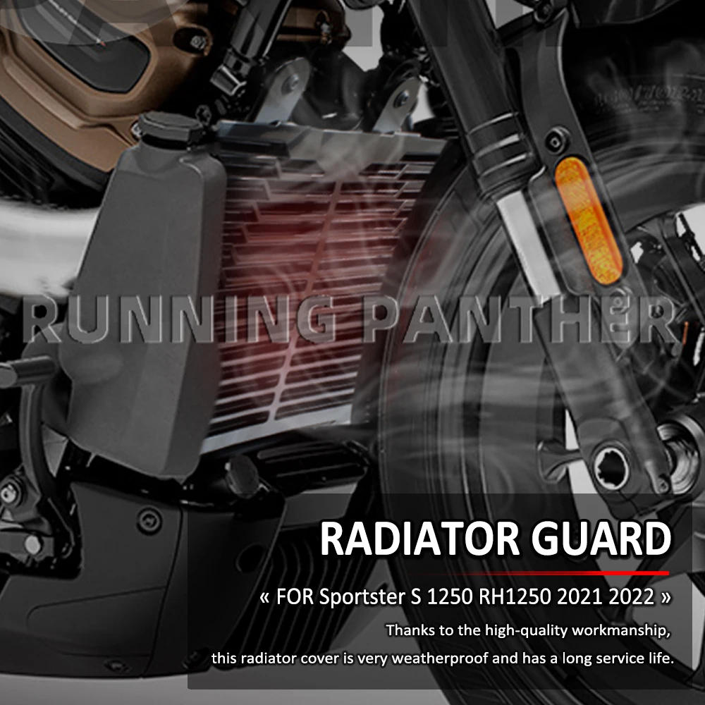 Motorcycle Radiator Protector Guard Water Tank Shield and Swingarm ...