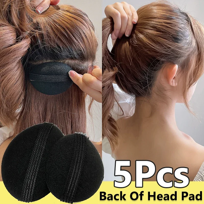 Puff-Hair-Head-Cushion-Invisible-Fluffy-Hair-Clip-Pad-Sponge-Pins-Bun ...
