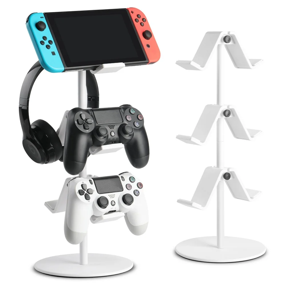 Game-Controller-Stand-Headphone-Holder-3-Tier-Controller-Holder ...