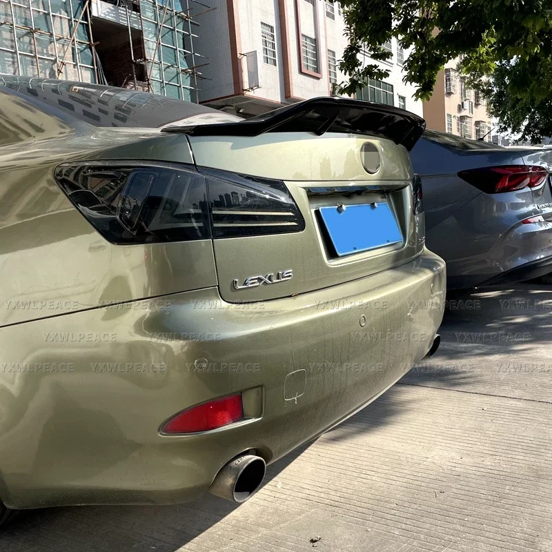 For Lexus IS Spoiler IS250 IS350 2006 2007 2008 2009 2010 2011 2012 2013 ABS Plastic Rear Trunk Lip Spoiler Body Kit Accessories AliExpress
