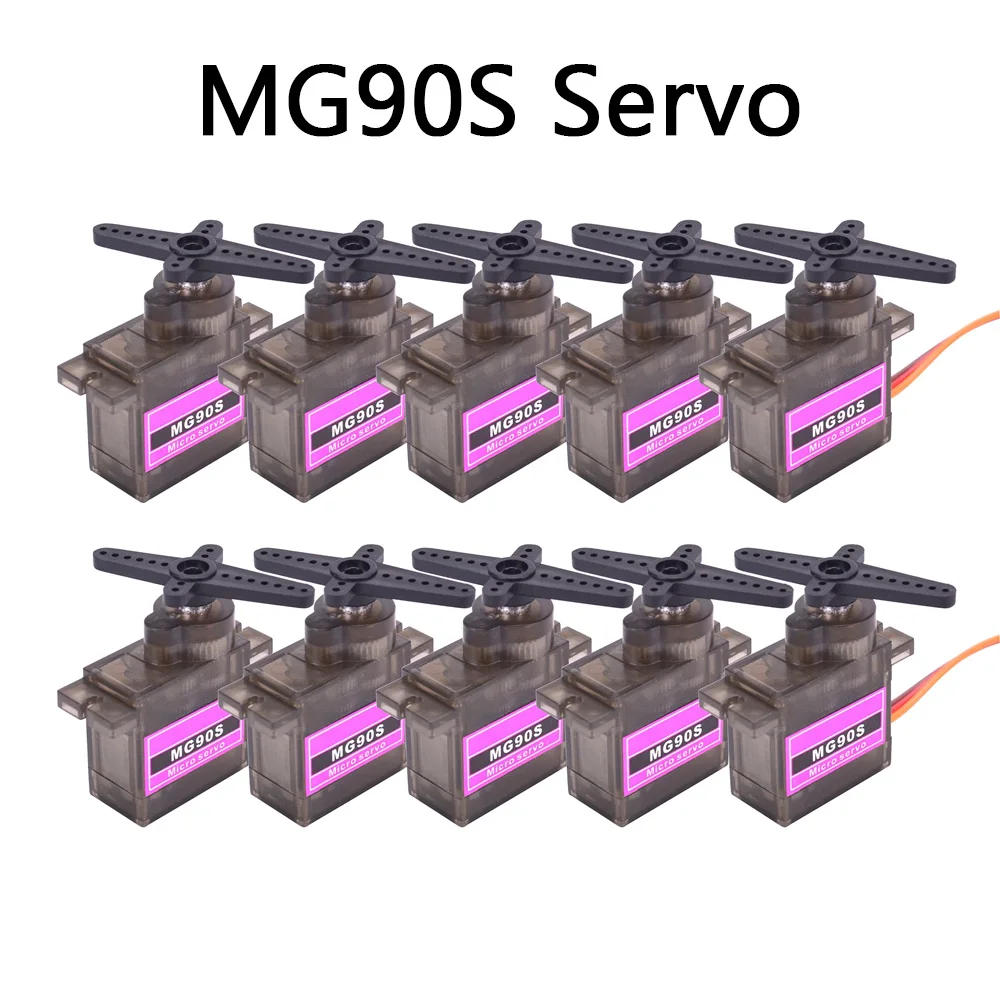 10-15-20-50-Pcs-MG90S-All-metal-gear-9g-Servo-SG90-Upgraded-version-For ...