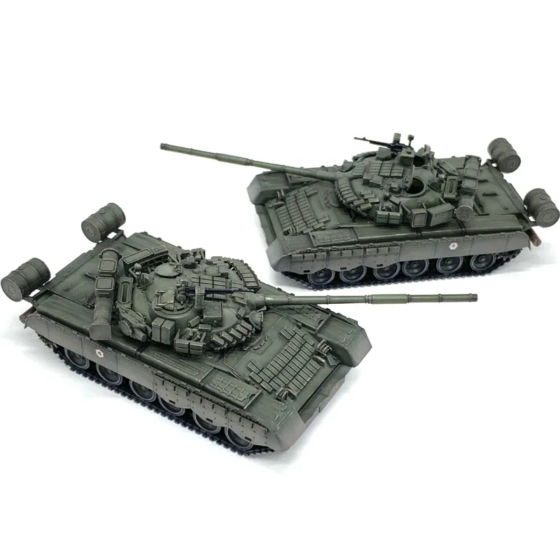 1:72 Échelle Russe T80 T-80bv Char De Combat Principal Taman Division Fini Modèle Ornement ...