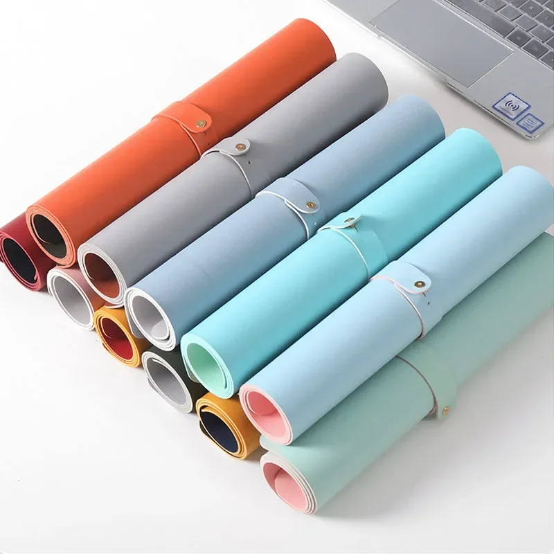 Home-Office-Large-Mouse-Pad-Gamer-Waterproof-PU-Leather-Desk-Mat ...