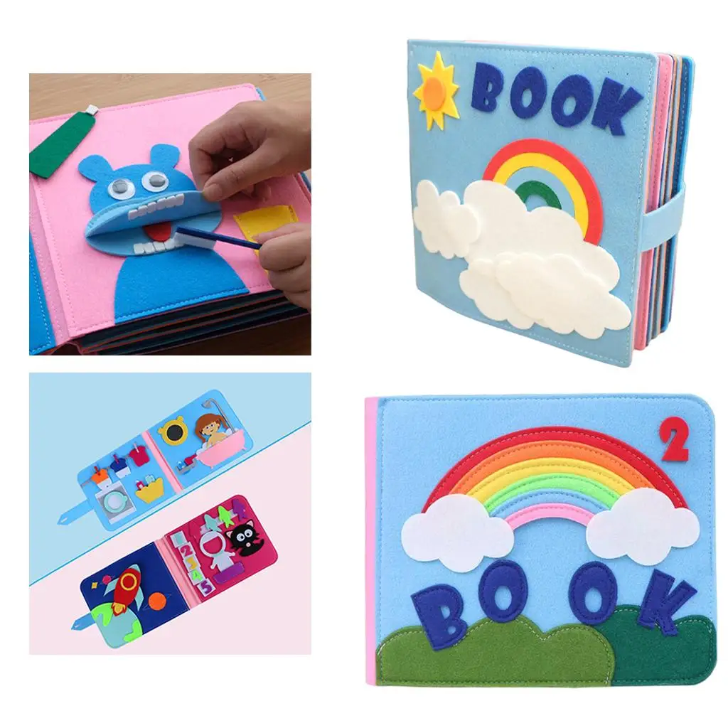 Baby & Toddler Toys Sensory book Toys Toys & Games etna.com.pe