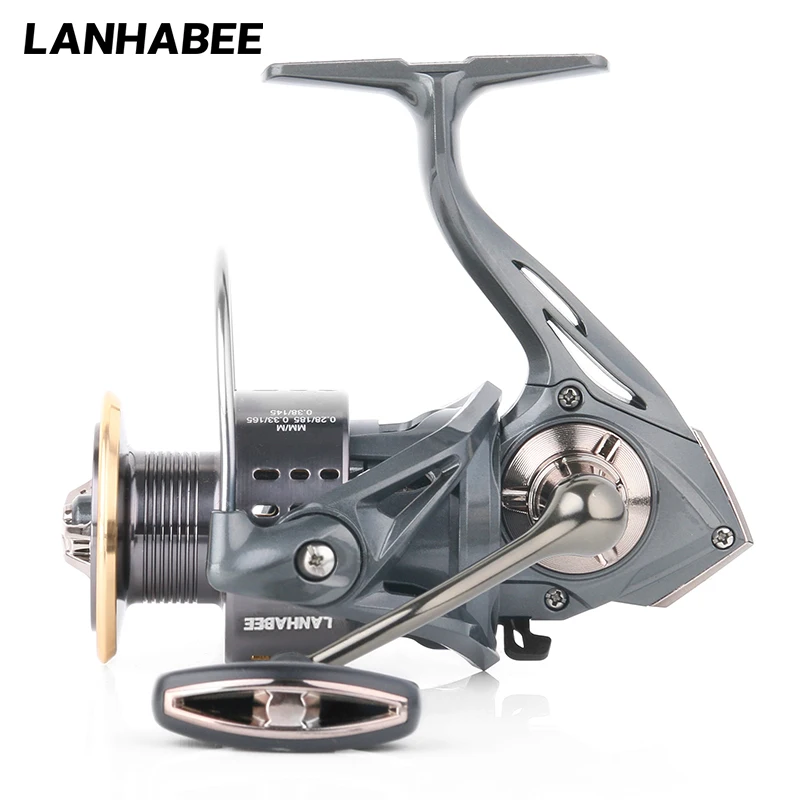 LANHABEE Spinning Reel Fresh Water Ultralight Max Drag 15kg Surfcasting ...
