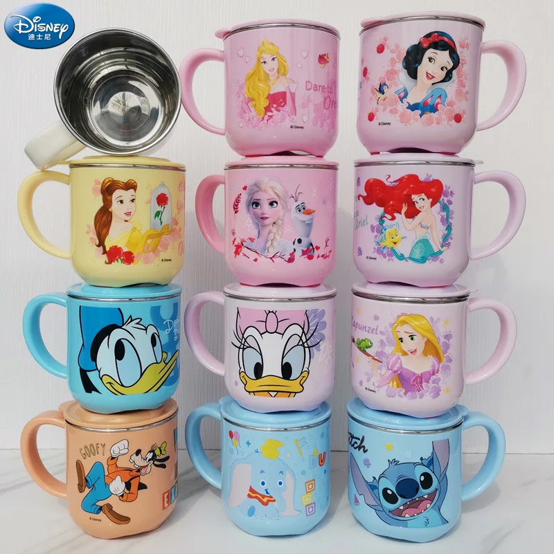 Kids-Disney-Cups-Princess-Frozen-Elsa-Milk-Cup-Cartoon-Mickey-Minnie ...