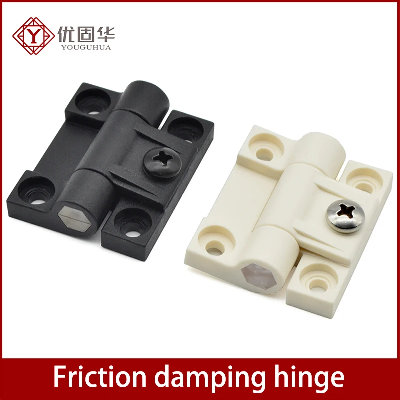 Plastic Damped Adjustable Hinges Torque Hinges E6-10-301-20 Stop Black ...