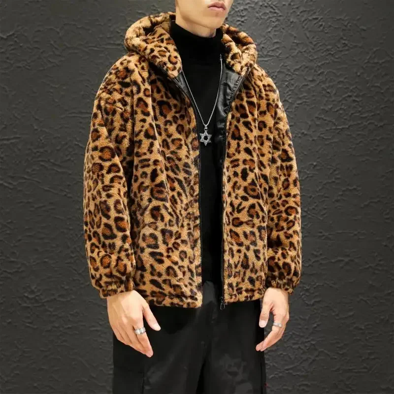 Chaqueta-con-estampado-de-leopardo-para-hombre-y-mujer-chaqueta ...