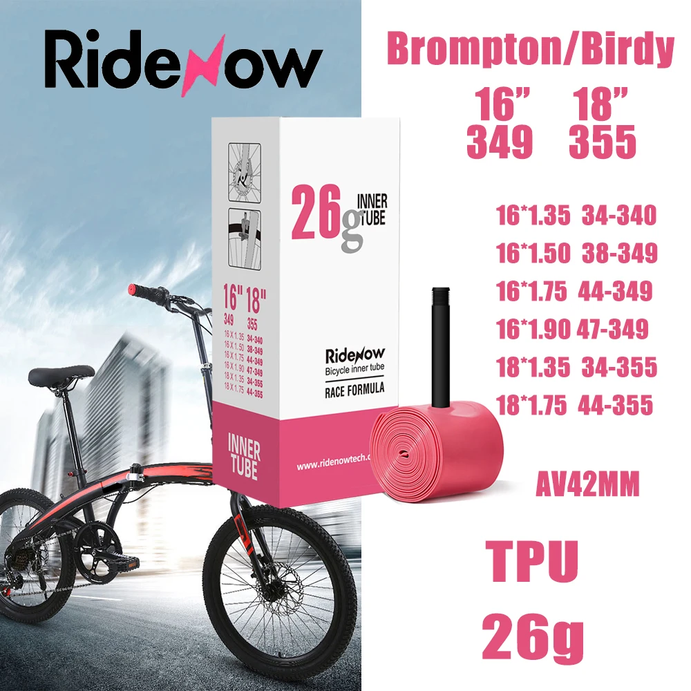 Ridenow Brompton 16" 349 18" 355 Lightweight Inner Folding Bike Inner ...