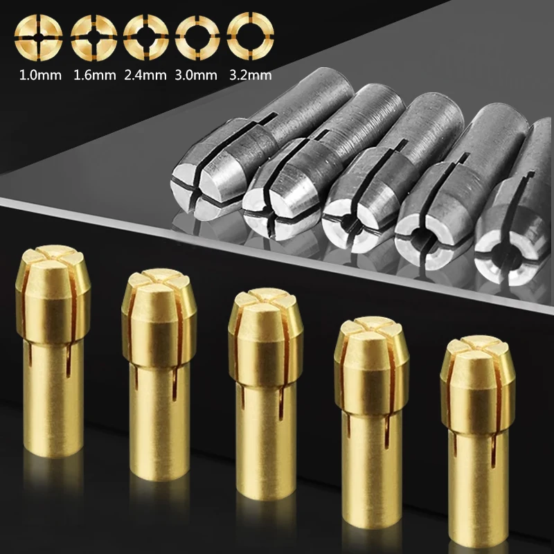 10PCS-Dremel-Mini-Drill-Chucks-Drill-1-0mm-3-2mm-Chuck-Adapter-4-3 ...
