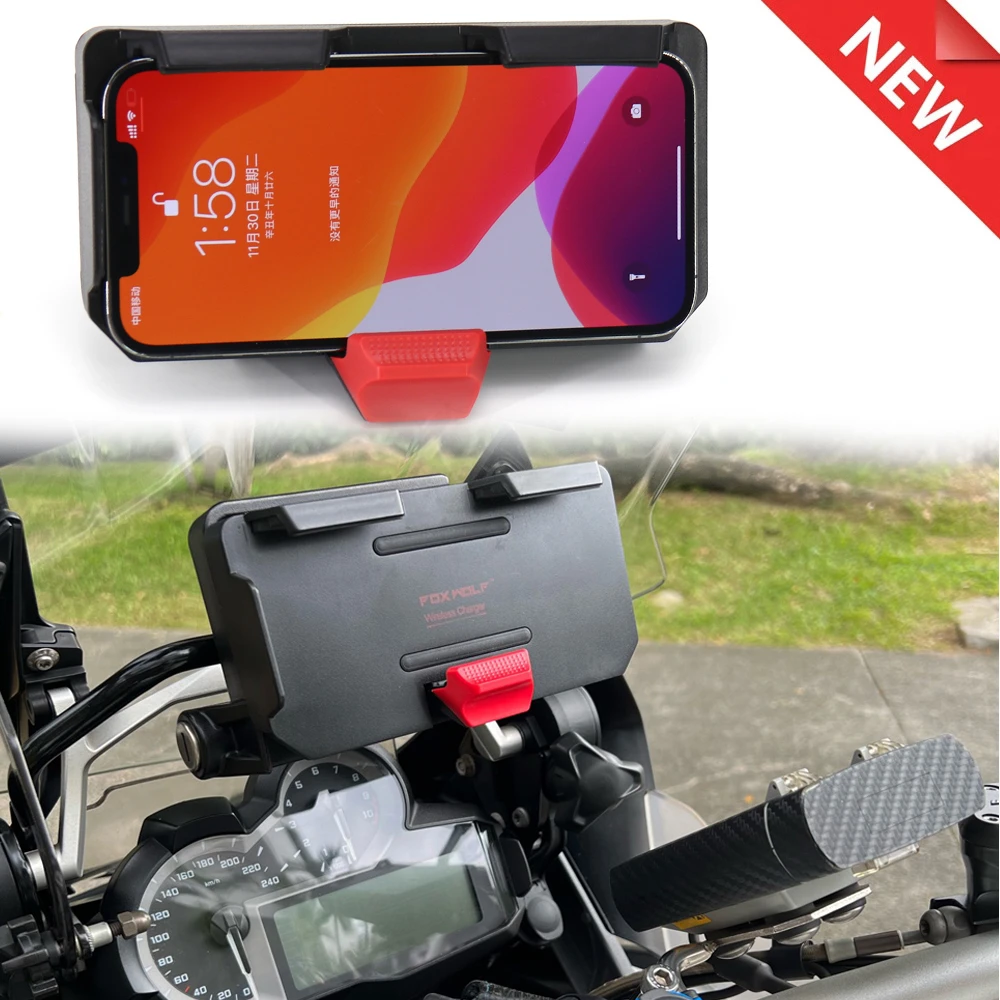 For BMW R1250GS ADV Wireless Charge Mobile Phone Navigation Bracket R ...
