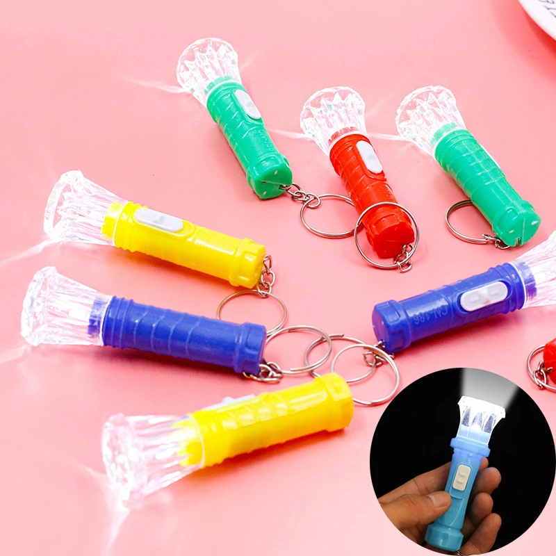 5Pcs Mini LED Flashlight Lamp Glowing Toy for Kids Birthday Party ...