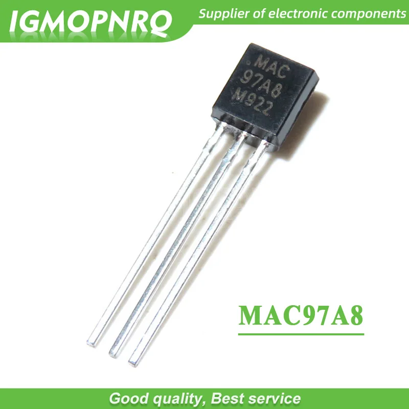 100 pcs/lot MAC97A8 TO-92 97A8 Logic level triac Triac New Original ...