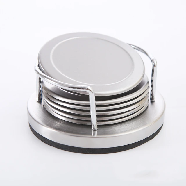 Stainless Steel Drink Coasters