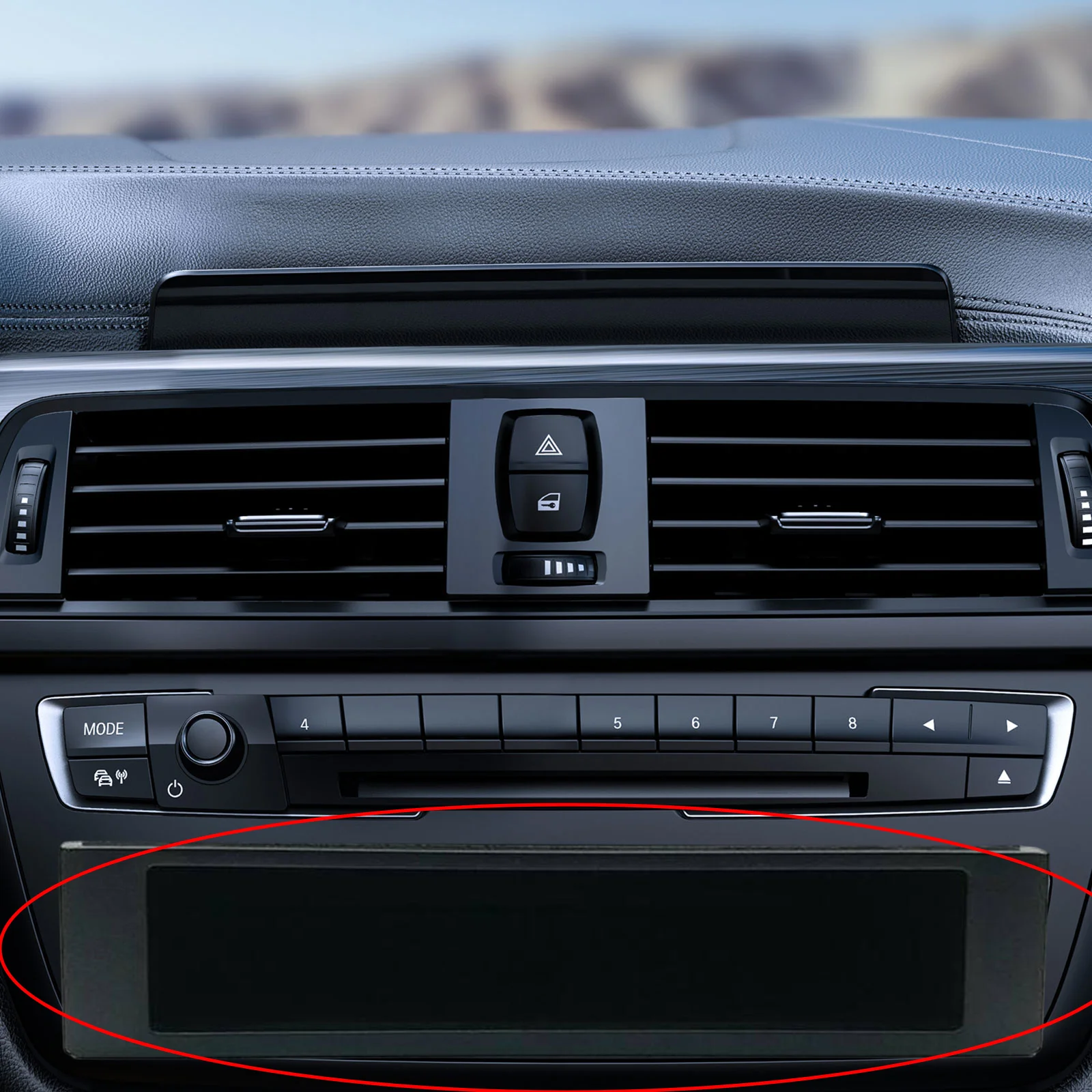 Car-Storage-Box-Dashboard-Trim-Single-Din-Cup-Holder-Cubby-Storage ...