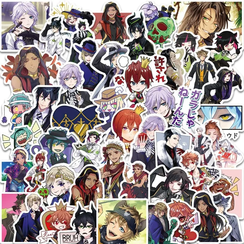 Cartoon-anime-Disney-Twisted-Wonderland-stickers-game-peripheral ...