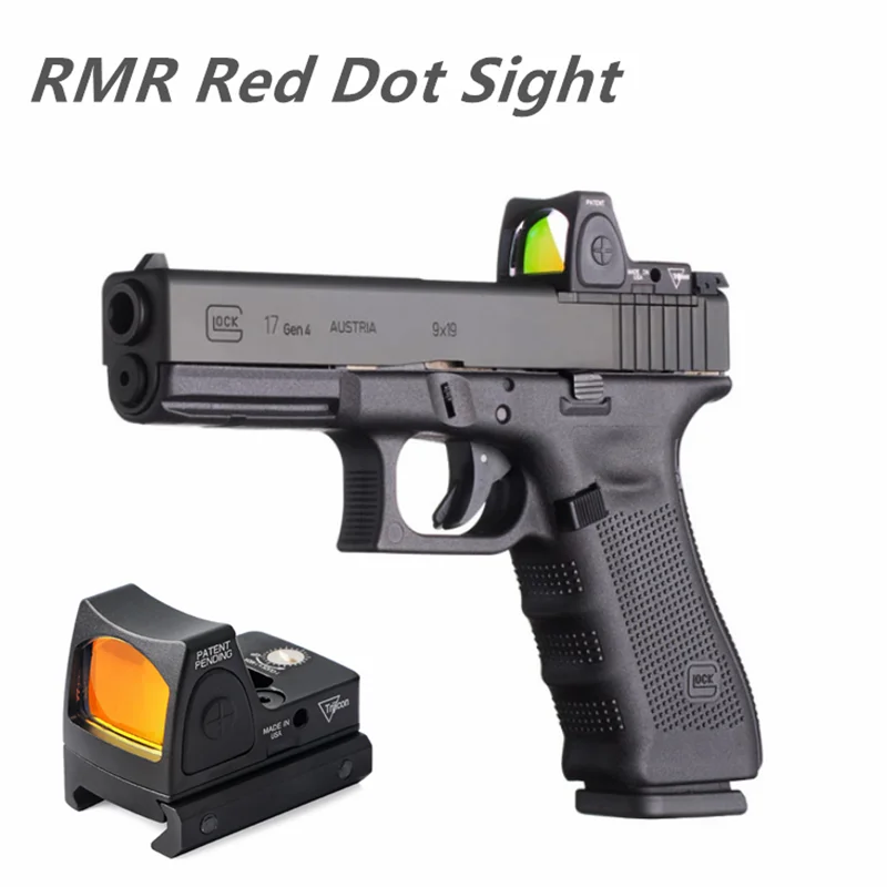 Tactical-Metal-RMR-Red-Dot-Sight-Rifle-Scope-Reflex-trilho-de-20mm ...