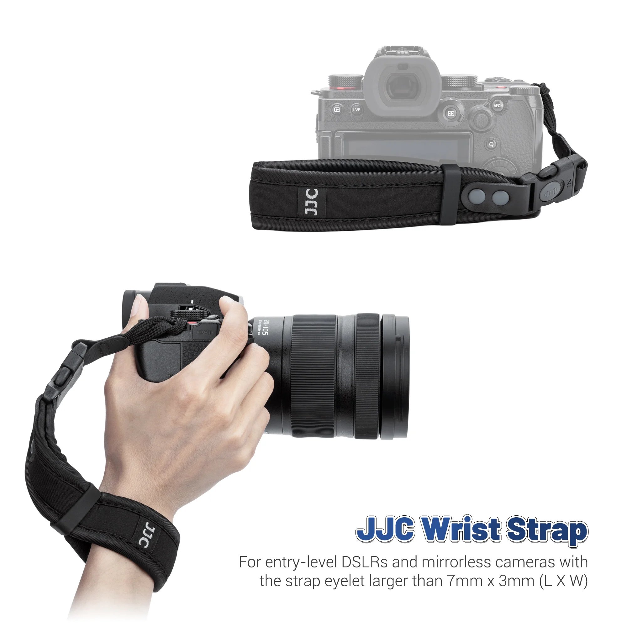 JJC Soft Neoprene Mirroless Camera Hand Grip Wrist Strap For Ricoh GR ...