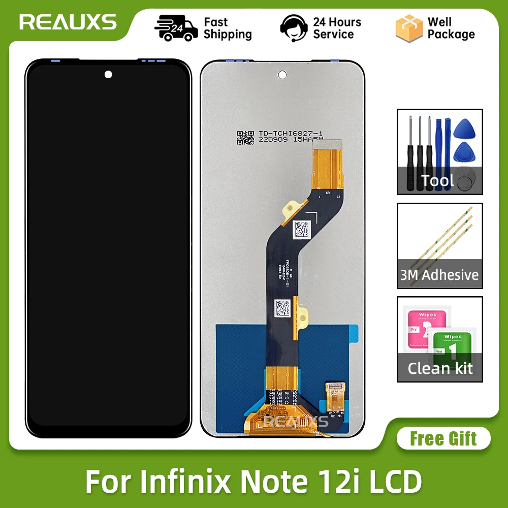 6-82-Original-New-For-Infinix-Note-12i-X6819-LCD-Display-Touch-Screen ...
