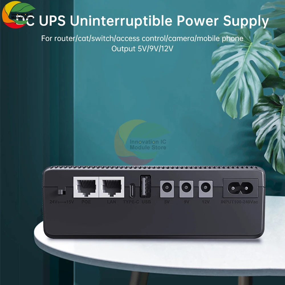 UPS-Router-5V9V12V-Optical-Cat-Monitor-Backup-Power-Supply-Uninterruptible-Power-Supply-DC-DC ...