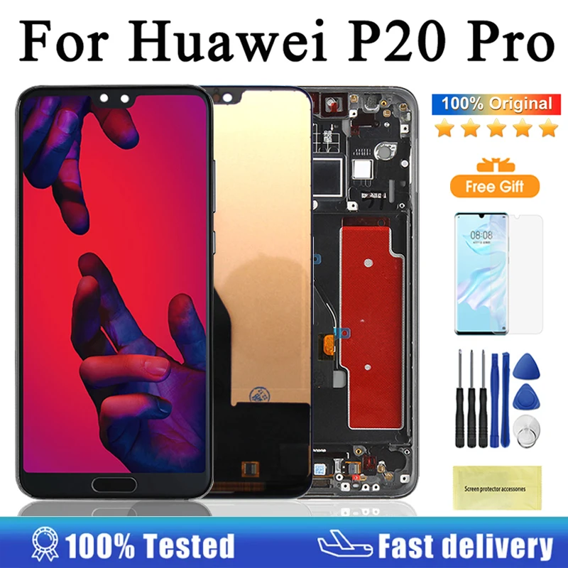 6.1 original original display original para huawei p20 pro display lcd ...