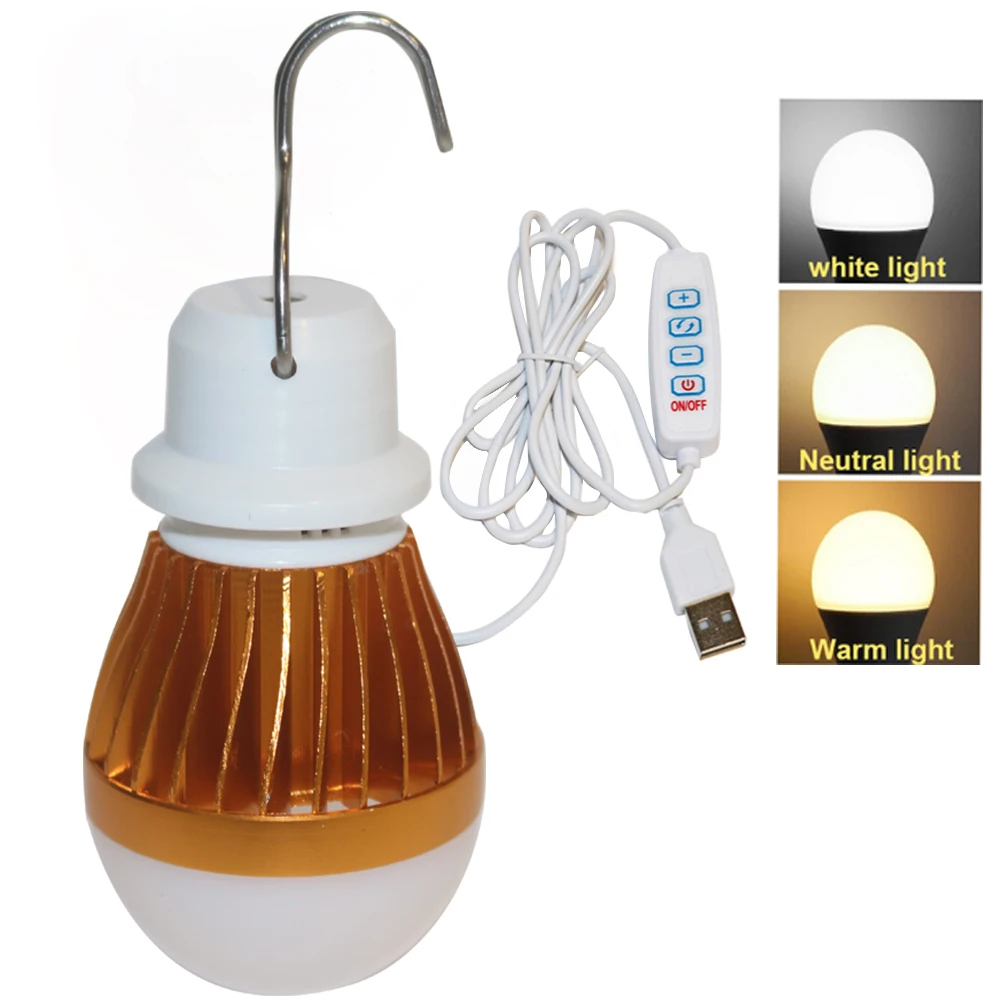 Usb 캠핑 Led Ight 플러그 램프 미니 야간 조명 컴퓨터 모바일 전원 충전 작은 책 램프 5v 책상 조명