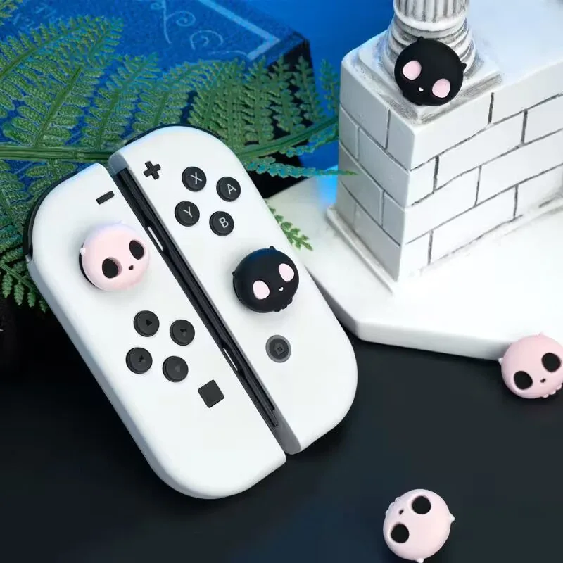 New Cute Animals Silicone Soft Thumb Stick Grip Cap Protective Cover ...