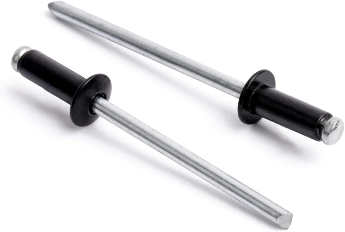 Pop Rivet Kit Snapklik.co : Kyuionty 60 Pcs 3/16" X 1" Tri-Fold ...