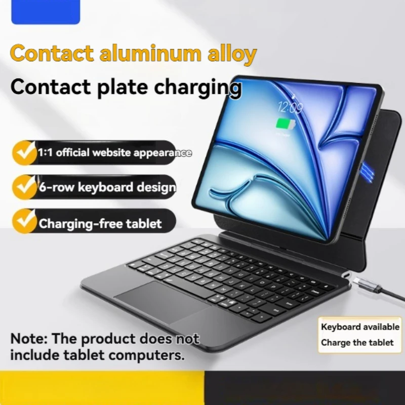 Aluminum Alloy Miaokong Magnetic Keyboard for IPad 13/12.9 Inch Double ...