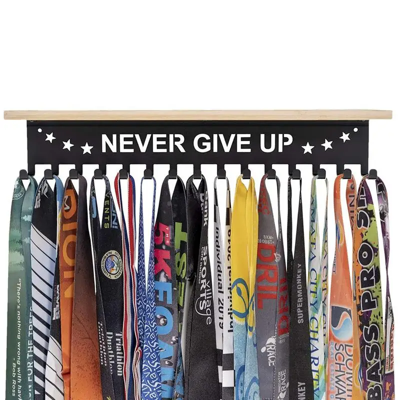 Wall-Mounted-Medals-Display-Racks-Metal-Trophy-Award-Display-Hanger ...