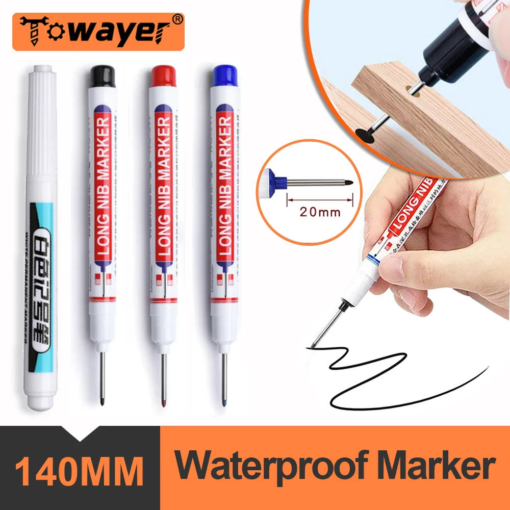 20Mm-Lange-Hoofd-Markering-Pen-Waterdicht-En-Kleurvast-Keramische-Tegel ...