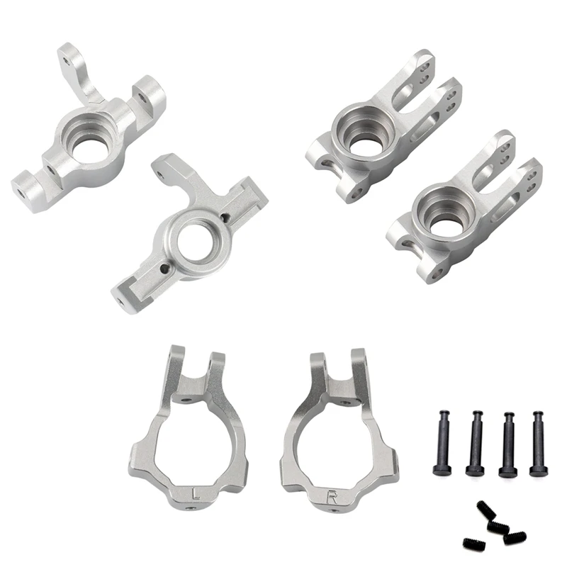 6Pcs-Metal-Front-Spindle-Carrier-Rear-Hub-Set-For-Losi-Lasernut-U4 ...