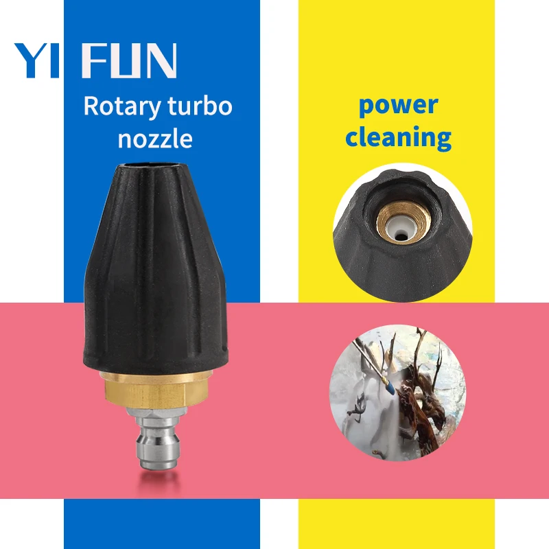 Car Wash Accessories High Pressure Spray Nozzle Water Cleaning Brass ...
