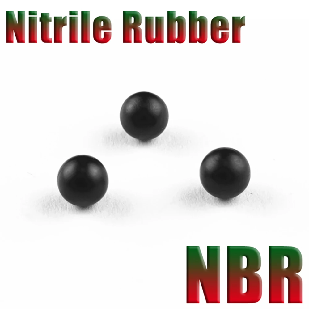 Nitrile Rubber Diesel Oil | Black Solid Rubber Balls | Solid Hard ...