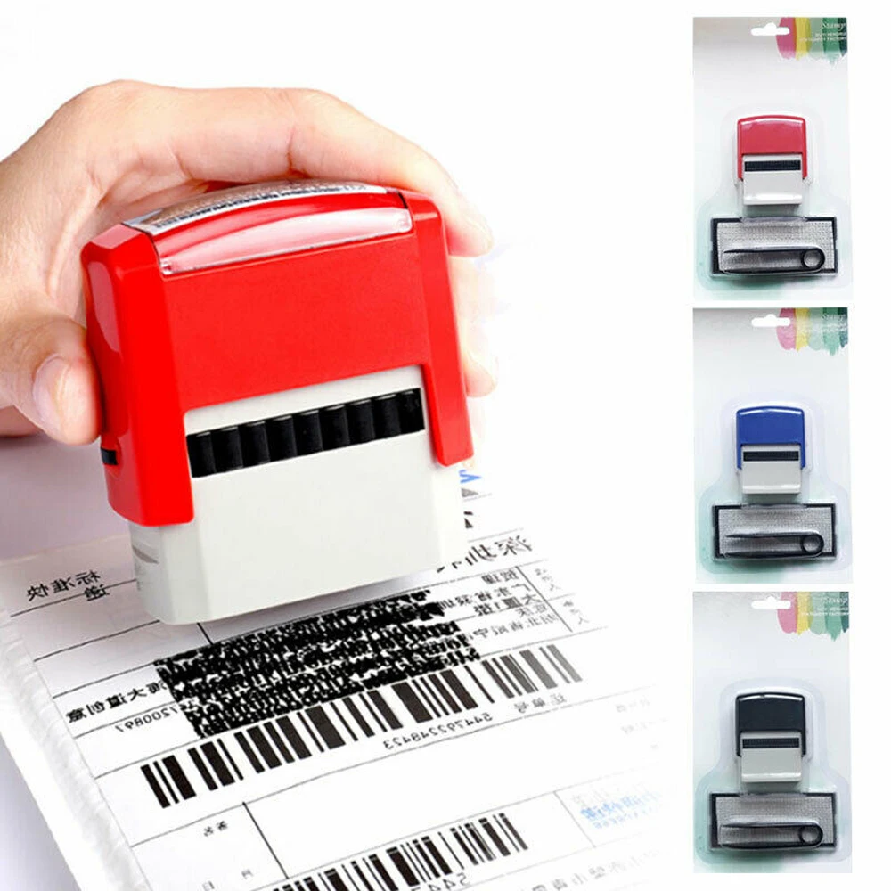 Kit-de-sello-de-goma-personalizado-sello-surtido-de-Dial-de-tinta-autom ...